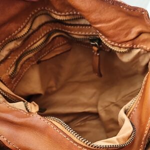 Tulipani | Bags | Italian Leather Tan Shoulder Bag | Poshmark